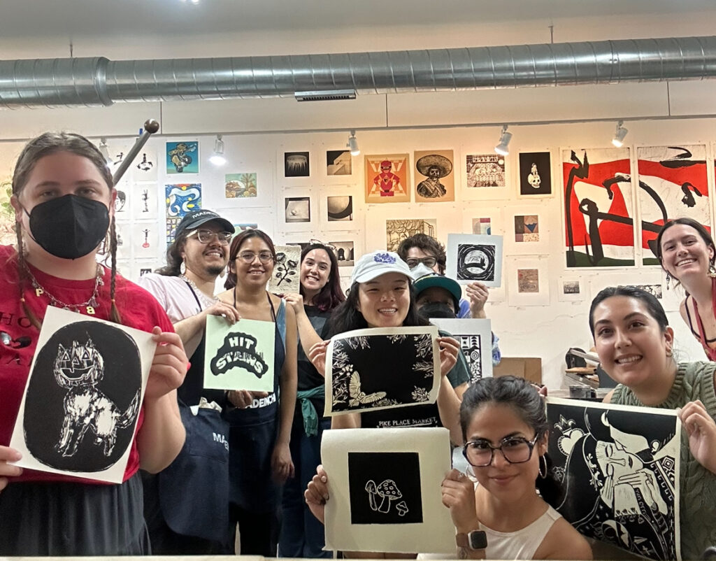 Learning to Print at Chicago Printmakers Collaborative