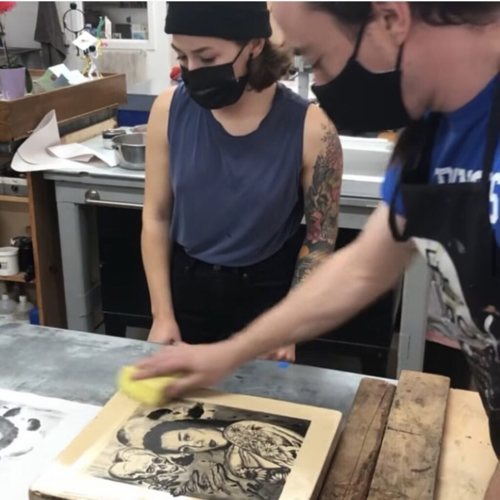 Learning to Print at Chicago Printmakers Collaborative